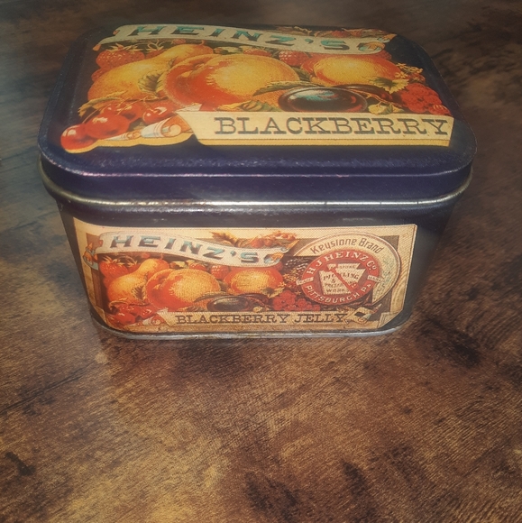 Accents | Vintage Heinz Blackberry Jelly Decorative Tin | Poshmark